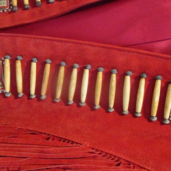 Tony Lama | Jackets & Coats | Vintage Tony Lama Womens Red Suede Jacket ...